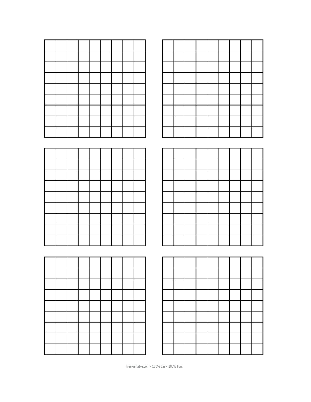 Search Results For Printable Blank Sudoku Grid Calendar 2015