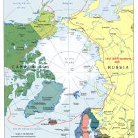 Arrtic Region General Reference Map