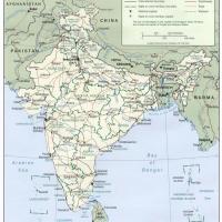 Asia- India Political Map