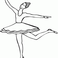 Sketch Forms For Dance Coloring Pages