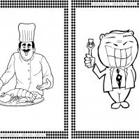 Chef and Dentist Flash Cards