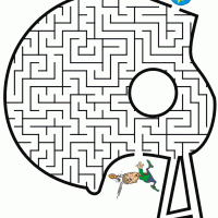 Football Helmet Maze