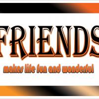 Friends Postcard
