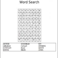 Genesis 3 Word Search