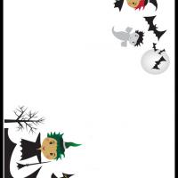 Halloween Witches Stationery