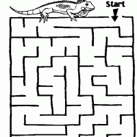 Help Lizzy Through The Maze