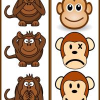 Monkey Time Bookmarks