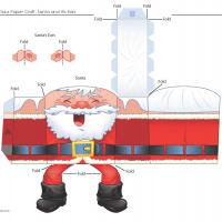 Santa Claus Paper Craft
