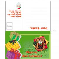 Santa Postcard