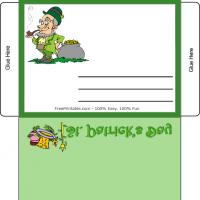 St. Patrick's Day Envelope