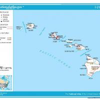 Map Of United States And Hawaii